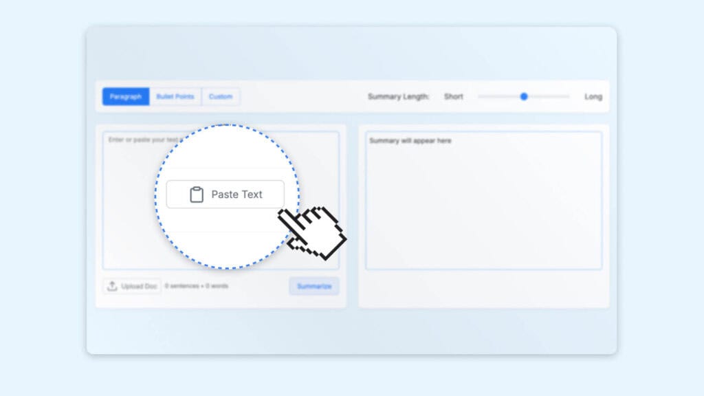Free Text Summarizer: AI Text Summary Generator | Noiz