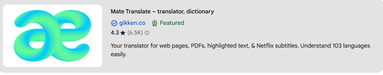 7 Best Chrome Translation Extensions: Comparison | Noiz
